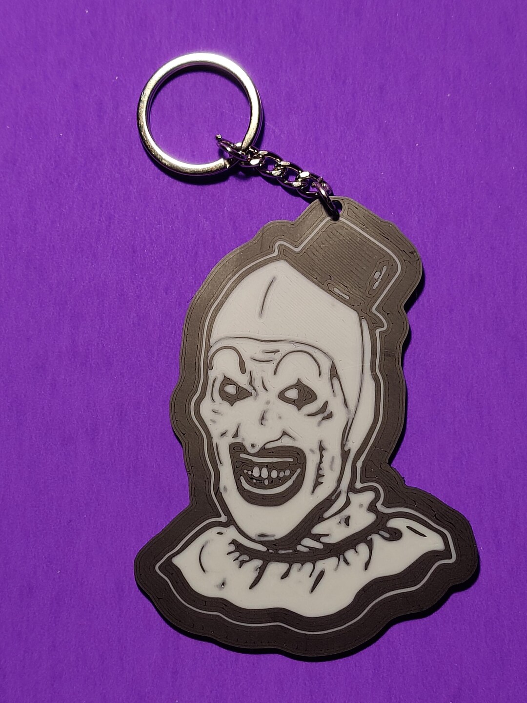 Terrifier Keychain 3D Printed - Etsy