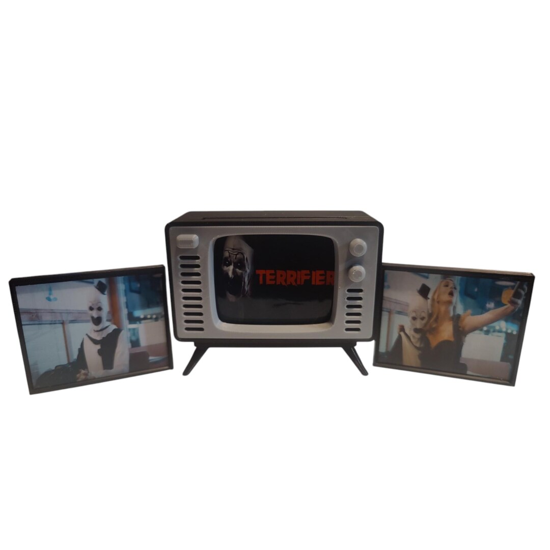 Terrifier 3d Print Horror TV Set - Etsy