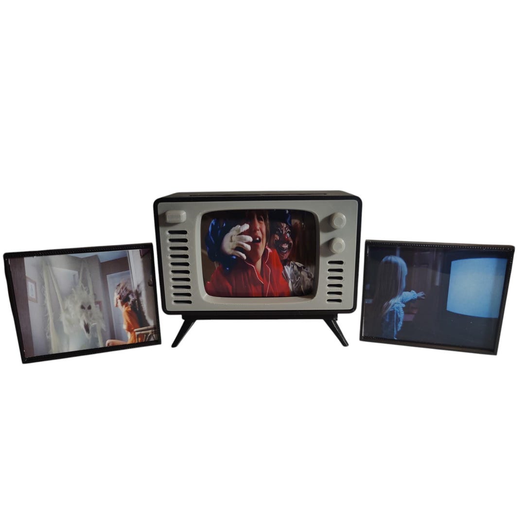Poltergeist 3d Print Horror TV Set - Etsy UK