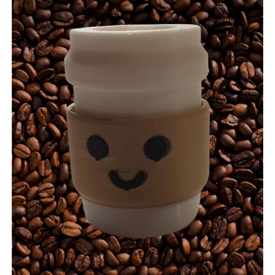 Mini Coffee Cup Fidget Clicker | Fun Stress Relief Toy Gift - Etsy