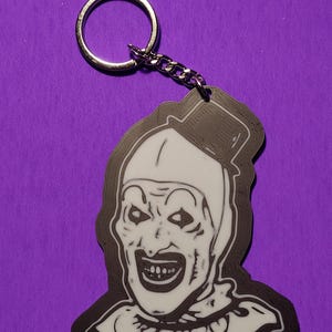 Terrifier Keychain 3D Printed - Etsy