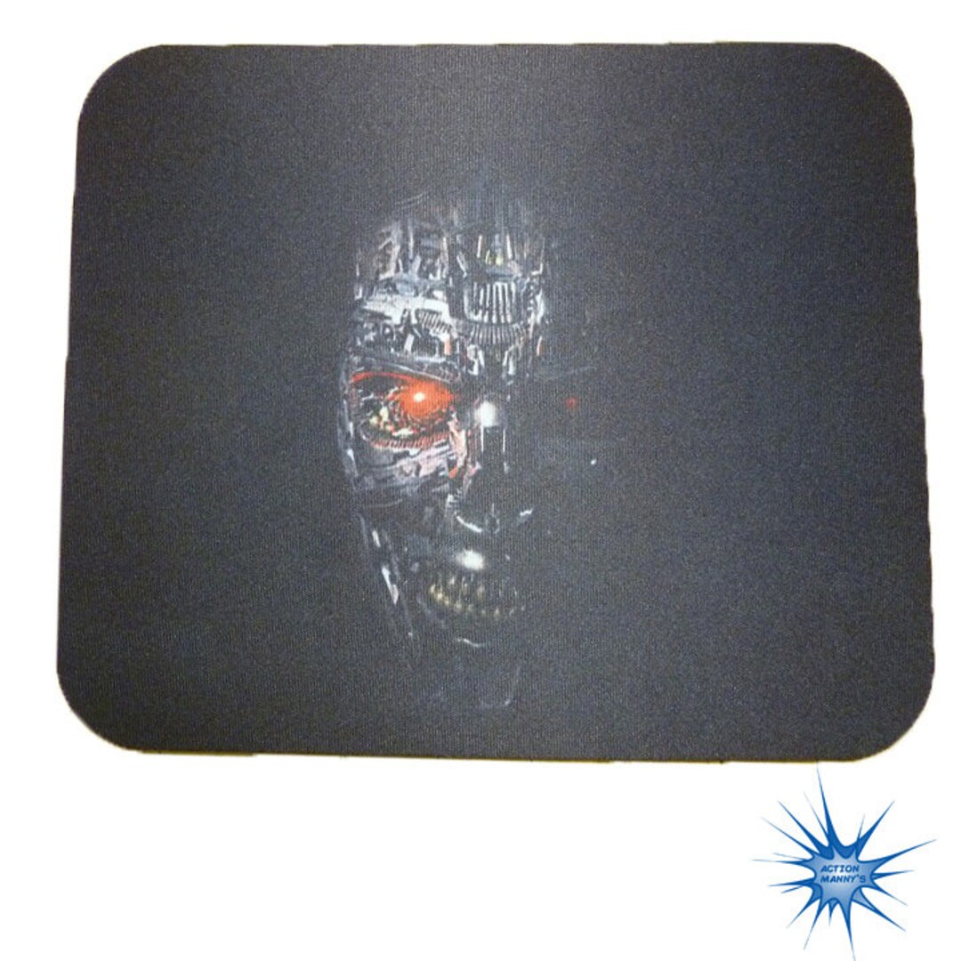 Terminator FACE Anti Slip PC Gamer Picture Mouse Pad - Etsy