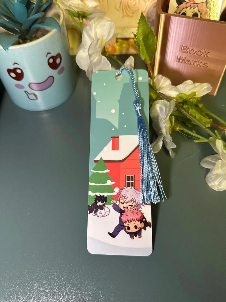 Jujutsu Kaisen Anime Manga Reading Bookmarks - Satoru Gojo Itadori Yuji ...