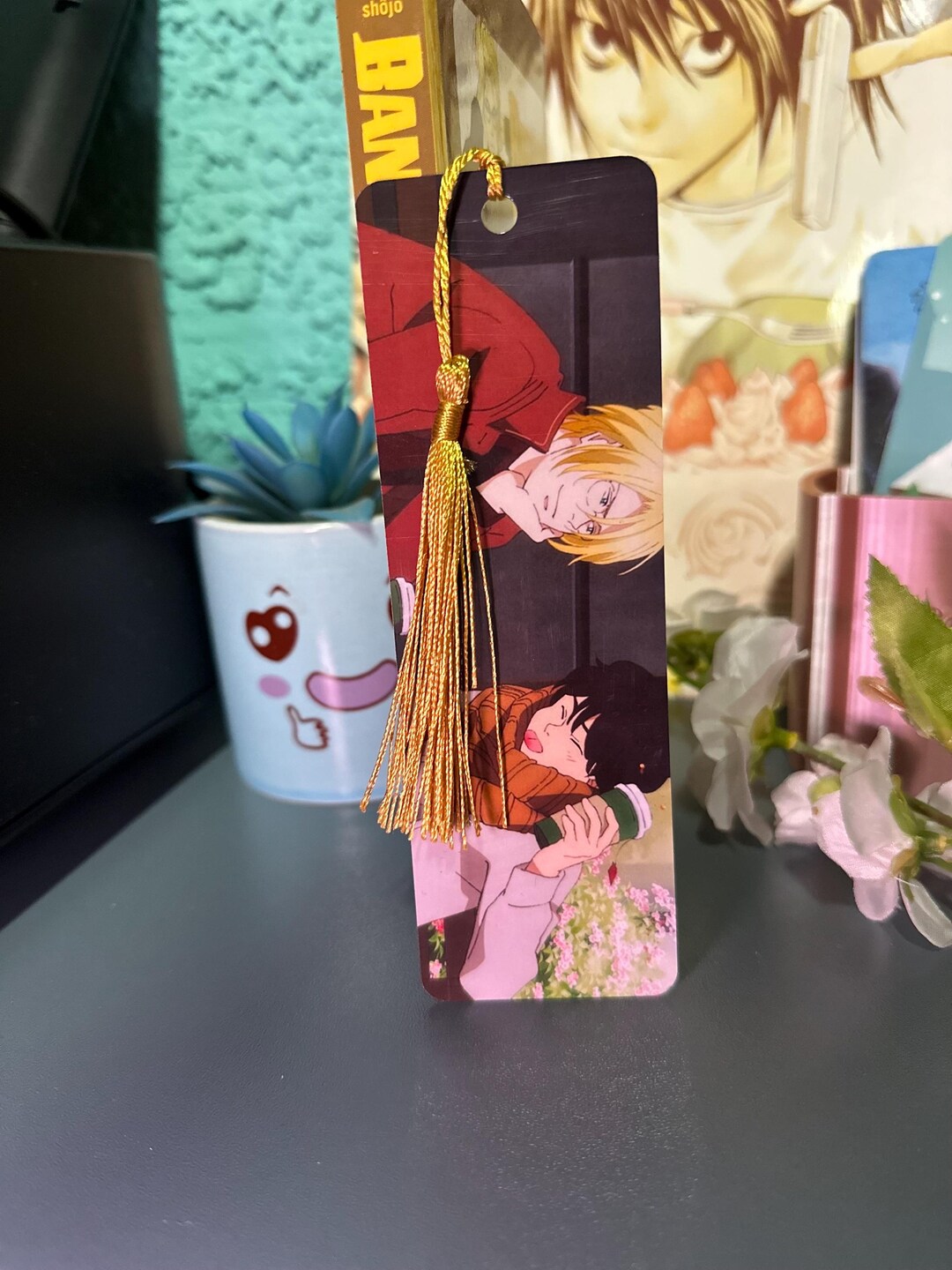 Banana Fish Anime Manga Reading Bookmarks - Ash Lynx and Eiji Okumura ...