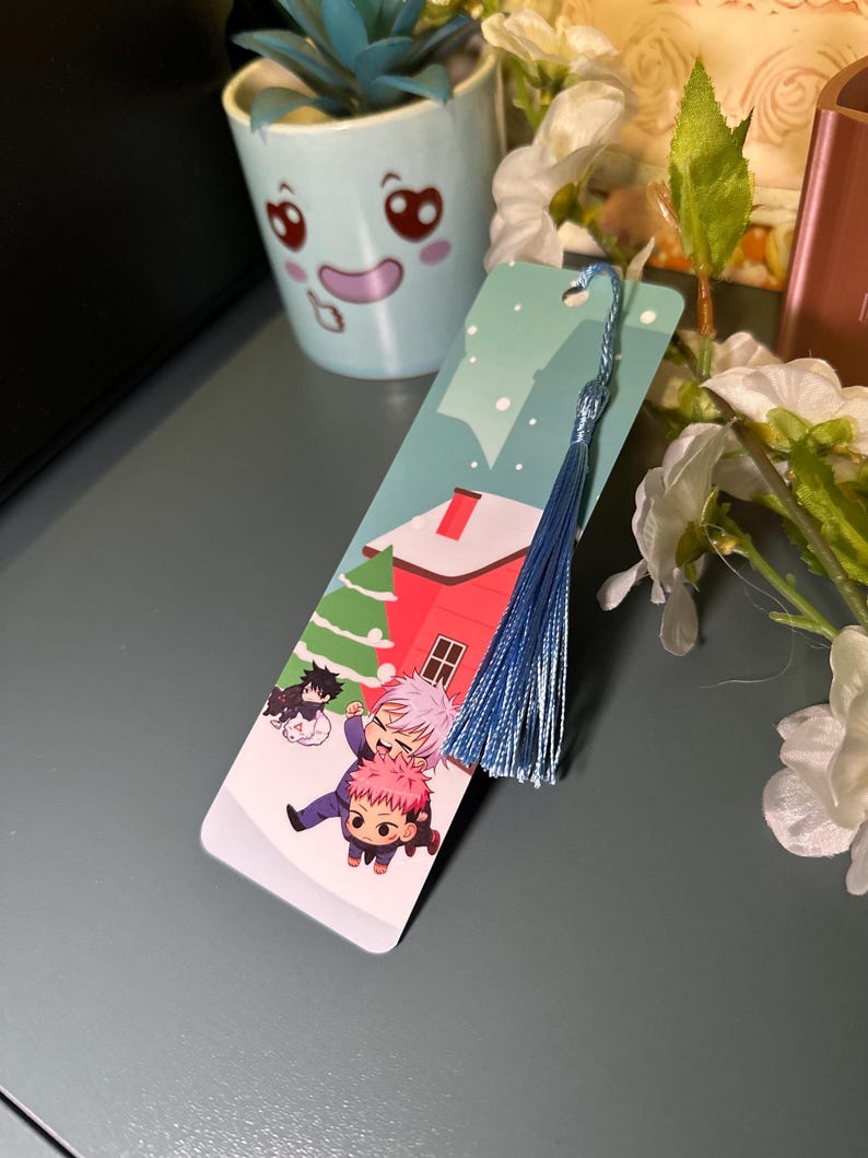 Jujutsu Kaisen Anime Manga Reading Bookmarks - Satoru Gojo Itadori Yuji ...