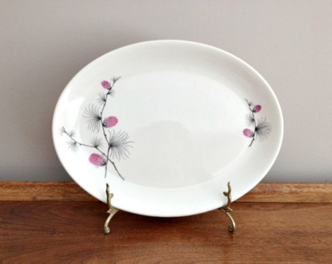 Allegheny Ware Wild Clover Serving Platter - Etsy