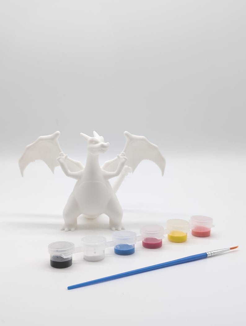 Pokémon Figures to Paint / Safe for Children / Personalized Gift ...