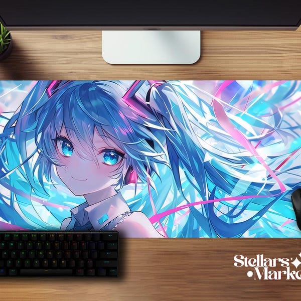 Hatsune Miku Mouse Pad - Etsy