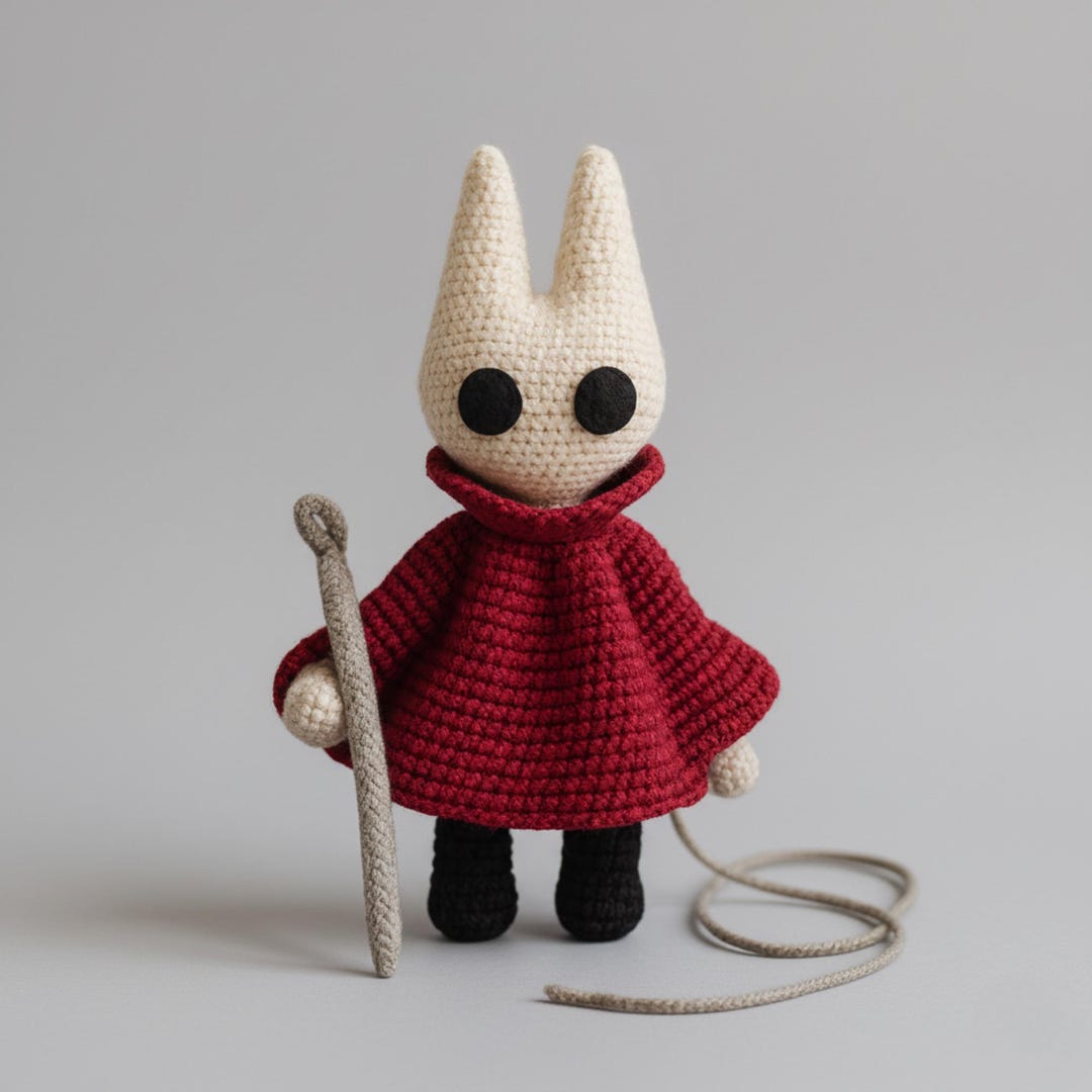 Hornet Crochet Pattern : Silksong | Hollow Knight & Hornet Pdf - Etsy