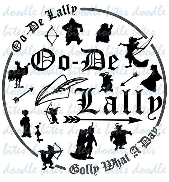 Robin Hood Inspired Cut File. Jpeg/png/svg | Etsy