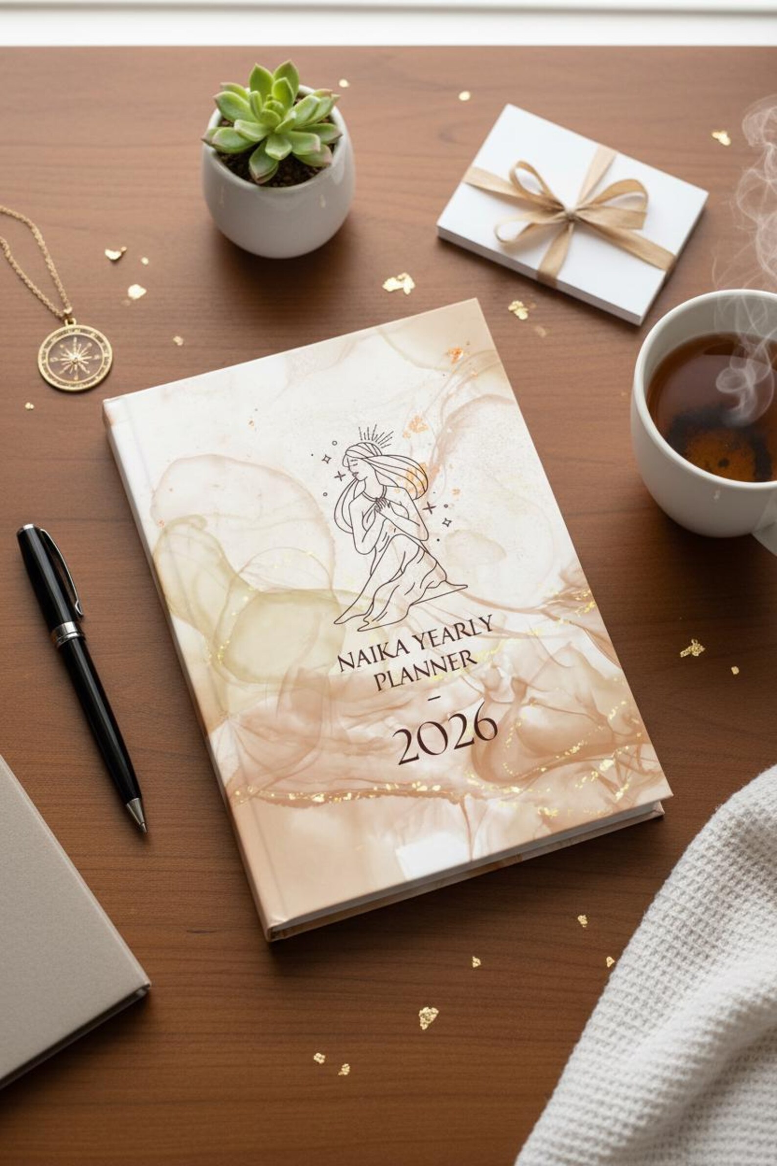 Printable Yearly Planner 2026 | Annual, Monthly & Weekly Pages | Goal ...