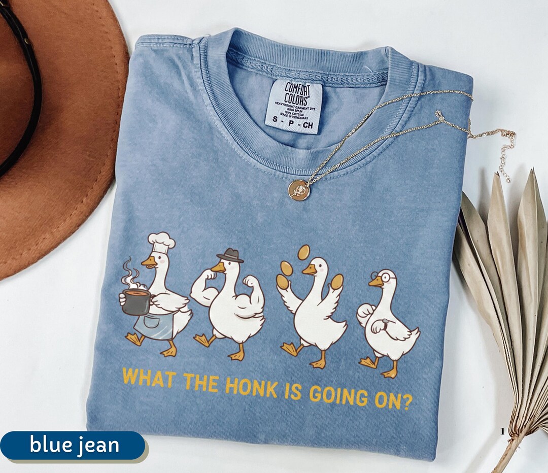 What the Honk is Going on Shirt, Funny Duck Squad Tee, Chaotic Bird ...