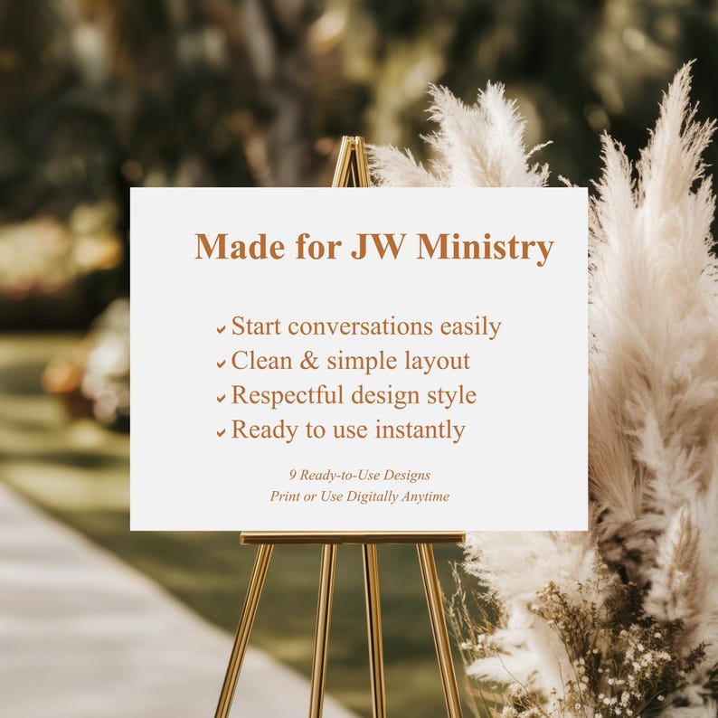 JW Tracts Letter Writing Bundle, Jehovah’s Witness Ministry Stationery ...