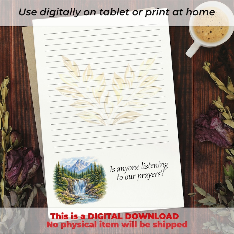 JW Tracts Letter Writing Bundle, Jehovah’s Witness Ministry Stationery ...