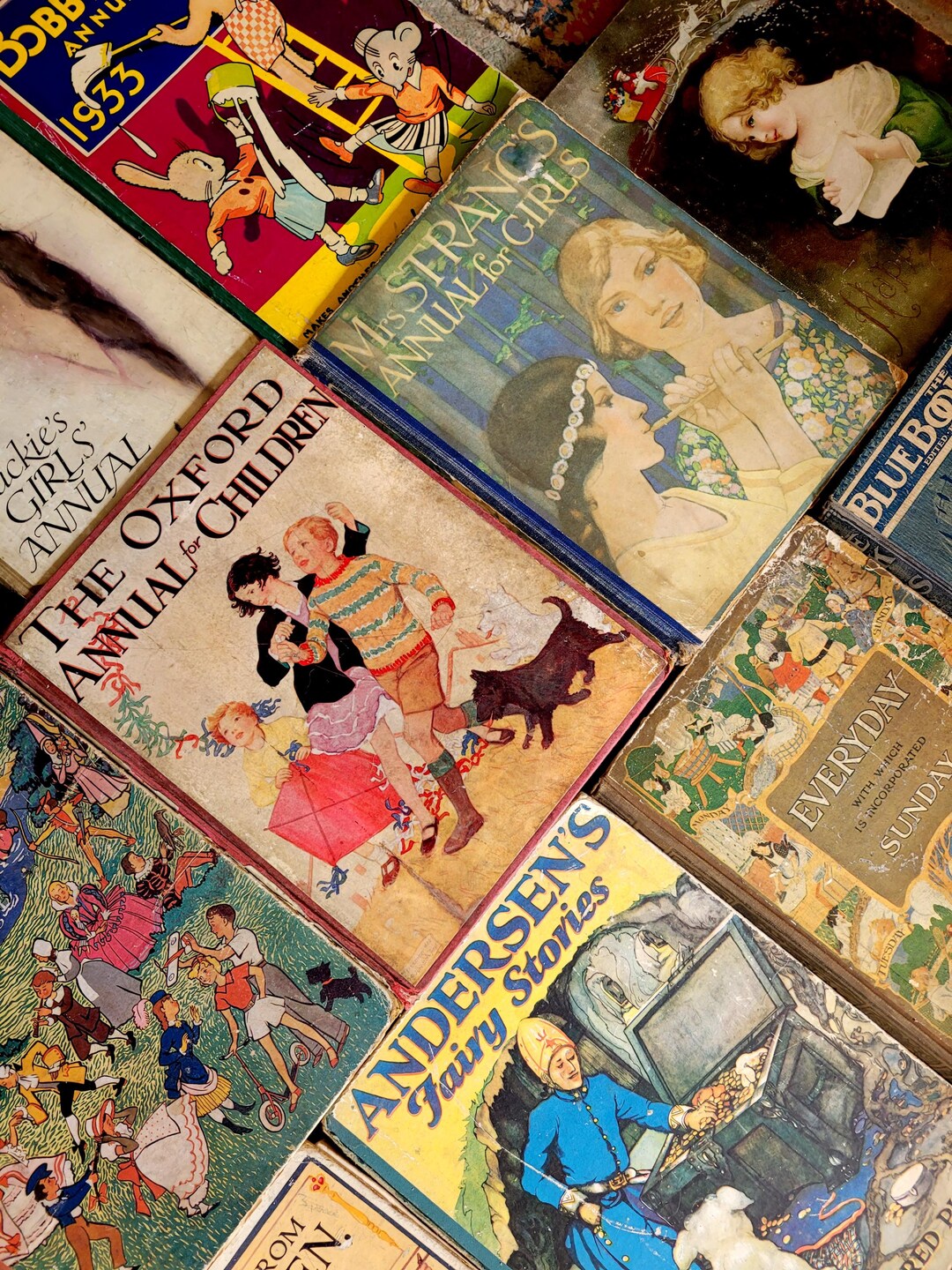 Early Children's Annuals Story Books Selection 1912-38 Decorative for ...