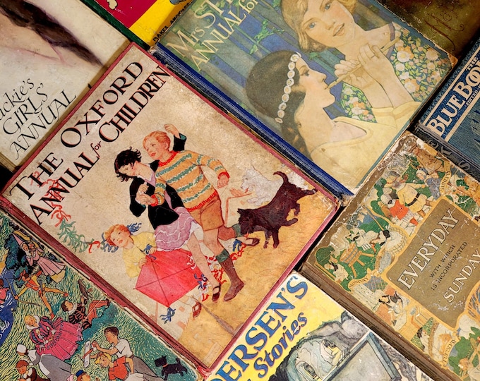 Early Children's Annuals Story Books Selection 1912-38 Decorative for ...