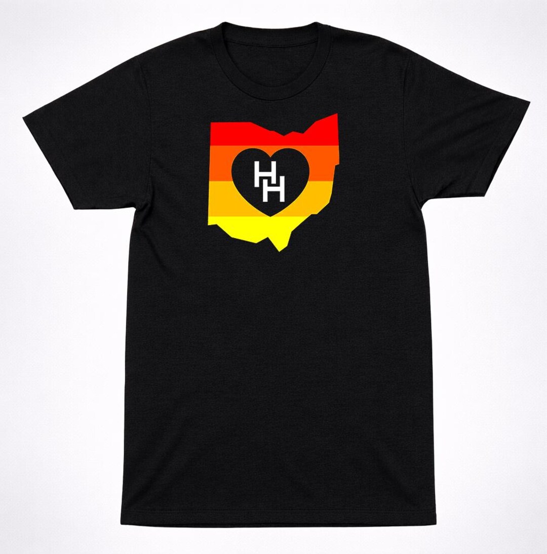 Hawthorne Heights Heart Ohio State Retro Band Tee: Emo Post Hardcore ...