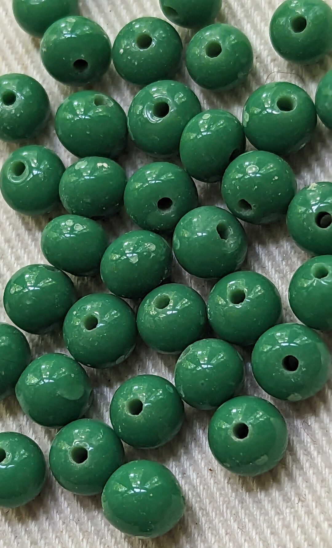 Cherry Brand, Antique Japan Glass Beads.1930s ANTIQUE JAPAN Opaque Soft ...