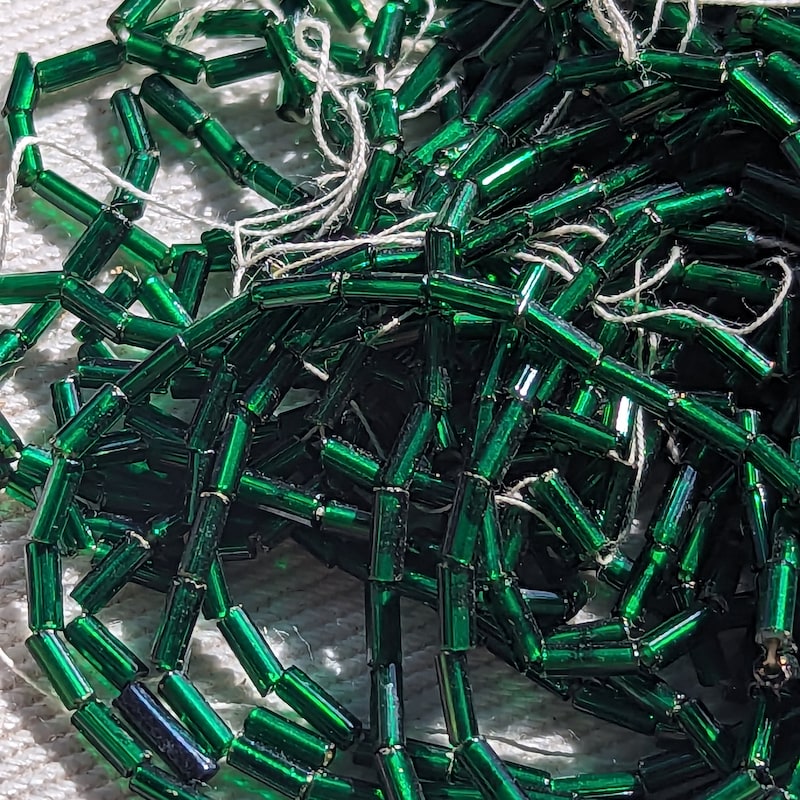 Vintage Bugle Beads - Etsy