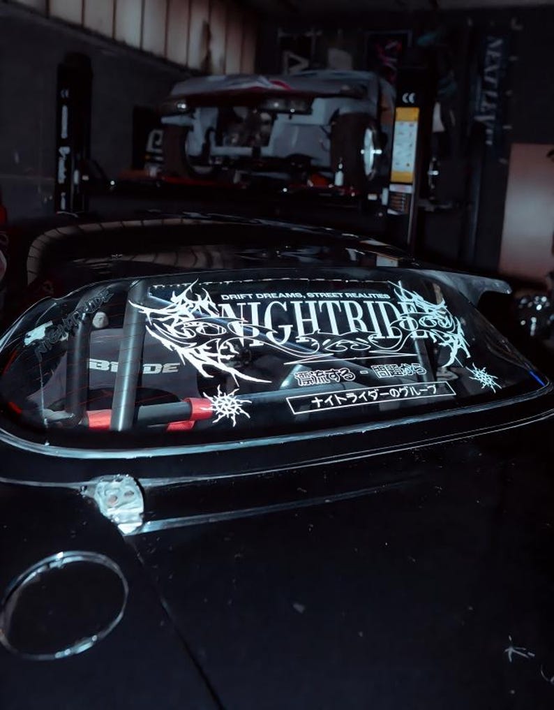 NIGHTRIDE Sticker - Etsy