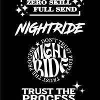 NIGHTRIDE Sticker - Etsy