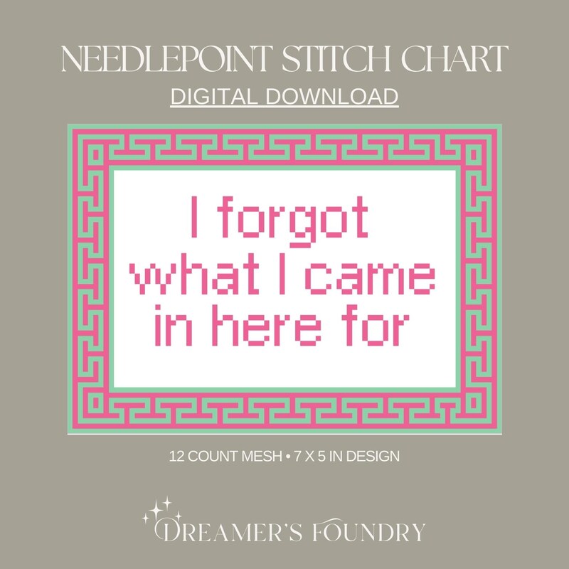 Funny Needlepoint - Etsy