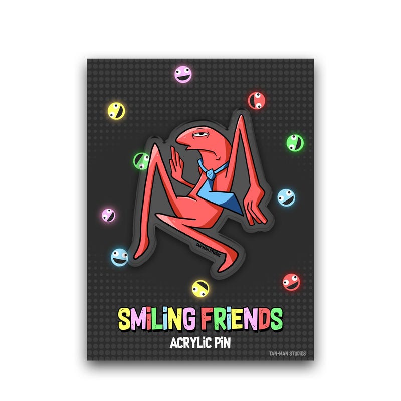 The Smiling Friends Pin - Etsy