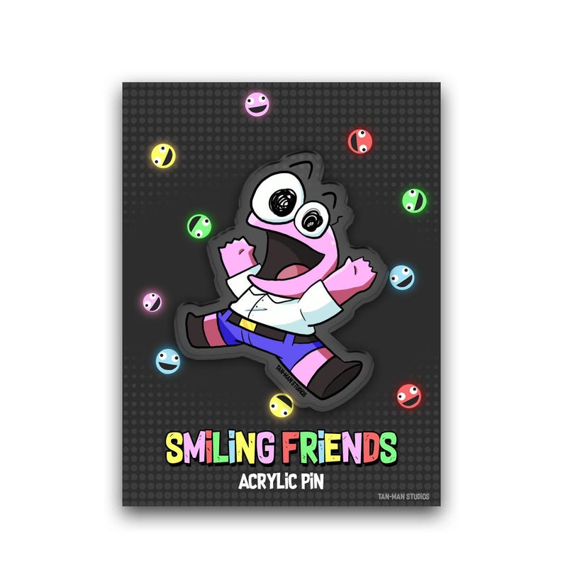 Smiling Friends - Pim Pin - Etsy