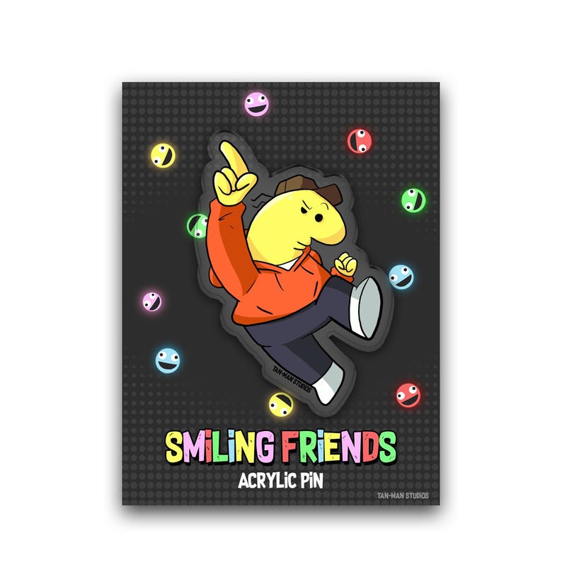 Smiling Friends - Charlie Pin - Etsy