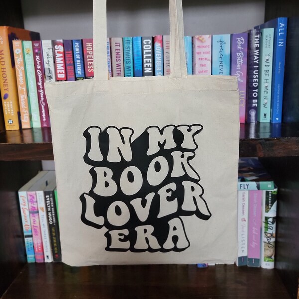 Book Lover Bag - Etsy