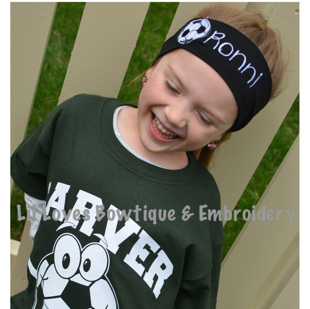 Soccer Headband, Girls Sports Headband, Team Gifts, Team Headband ...