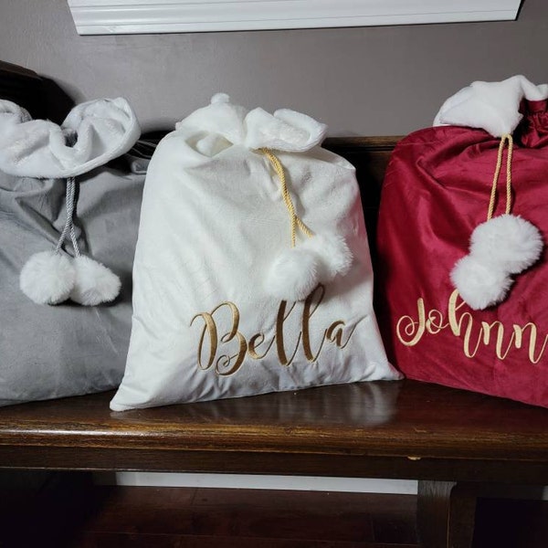 Large Santa Sack - Etsy