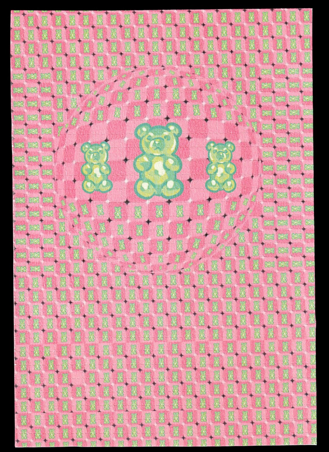 Gummy BEAR Blotter Art Sheet – 704 Tabs, High Absorbency Paper - Etsy