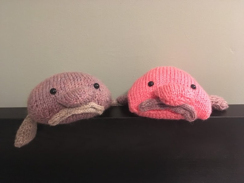 Blobfish Knitting Pattern - Etsy UK