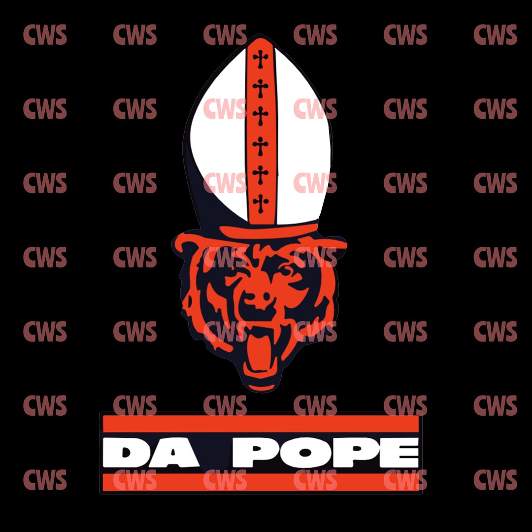 Gothic Bear Pope Art Print | Street Art Illustration - Etsy