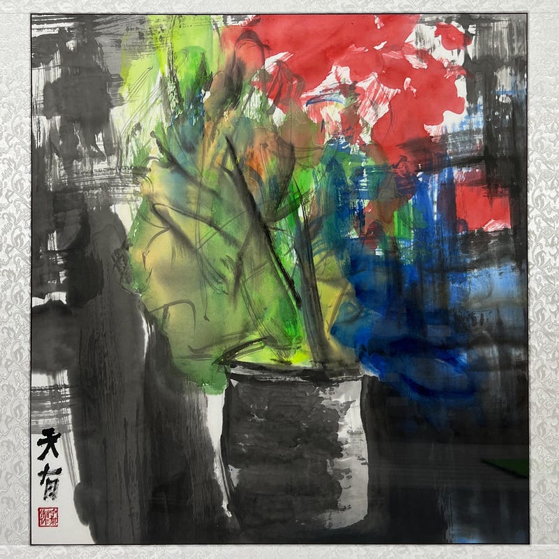 Chinese Handpainted Frame - Etsy