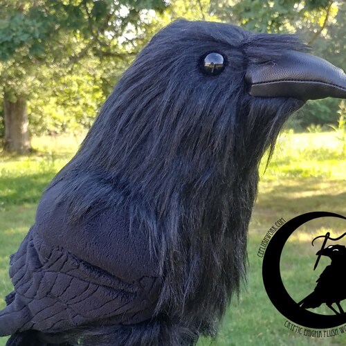 Raven Plush Sewing Pattern and Tutorial PDF - Etsy