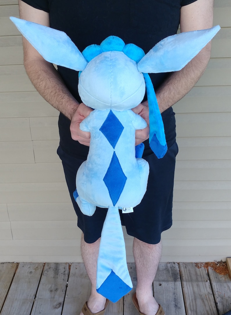Pokemon Glaceon Handmade Plush *MADE TO ORDER* - Etsy