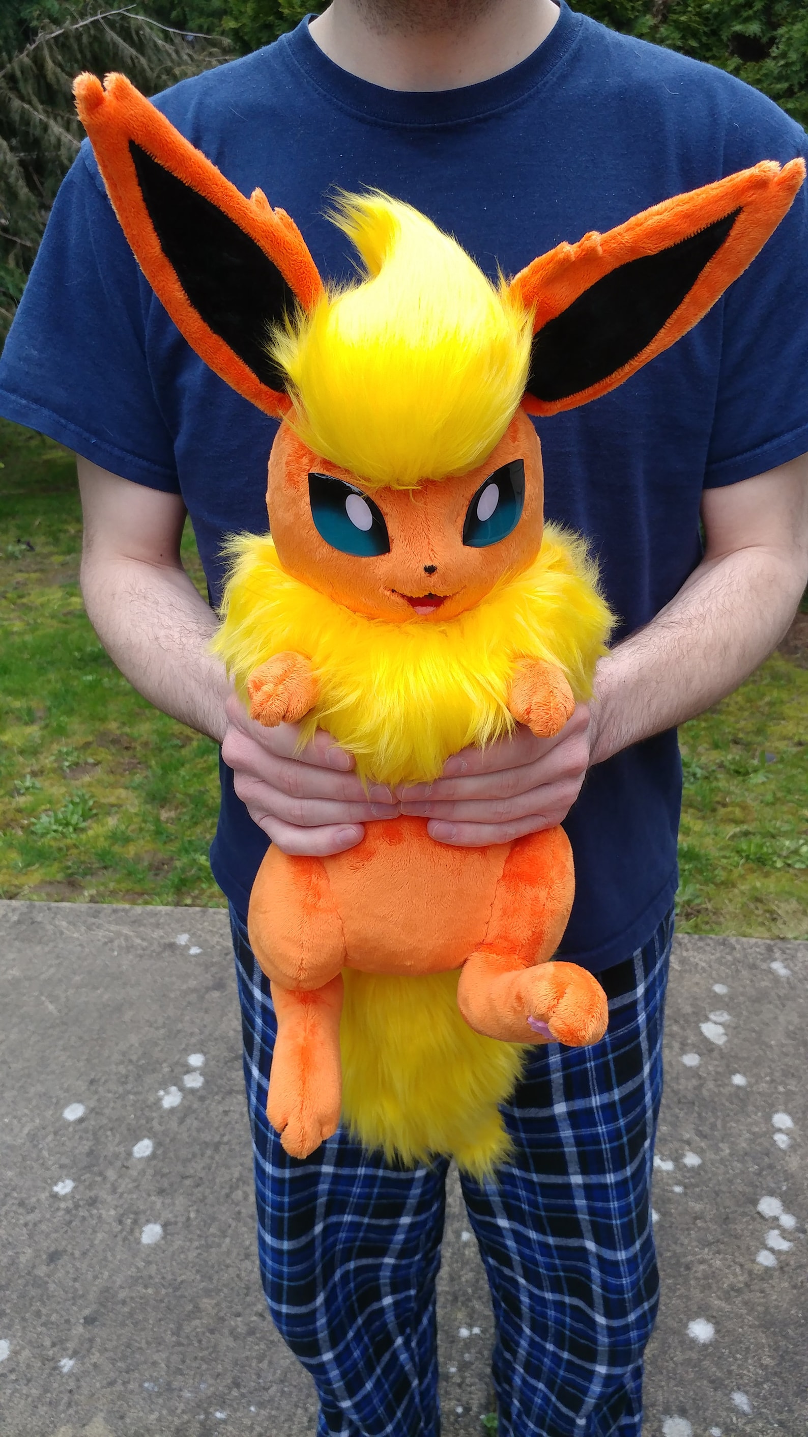 Pokemon Flareon Handmade Plush MADE TO ORDER - Etsy