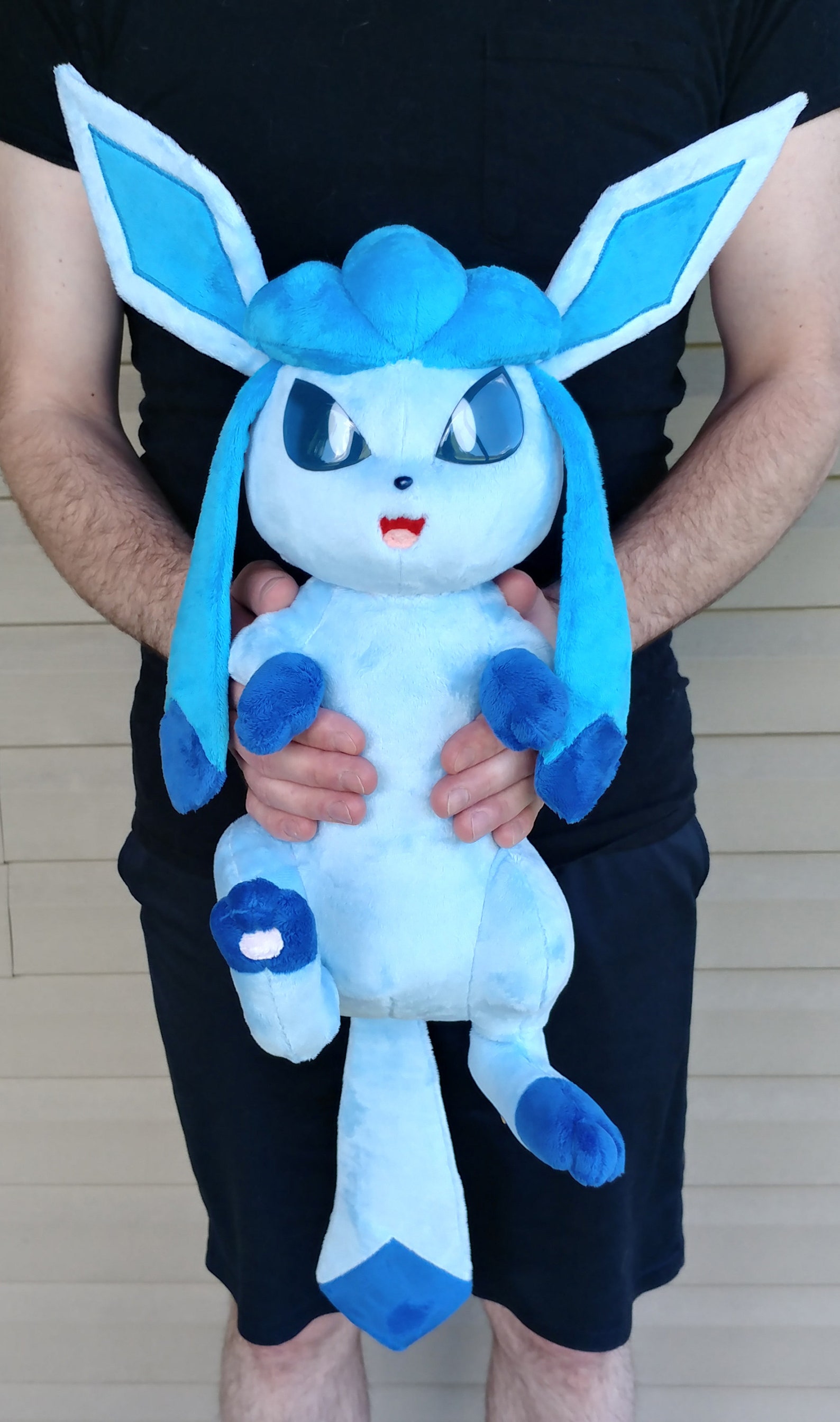 Pokemon Glaceon Handmade Plush *MADE TO ORDER* - Etsy