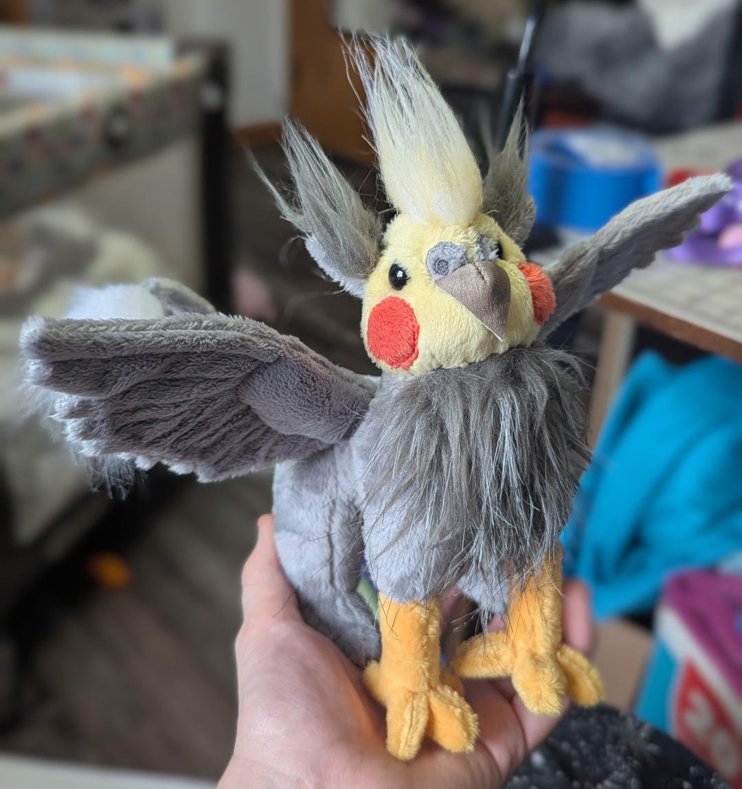Cockatiel Mini Griffin Plush *made to Order* - Etsy