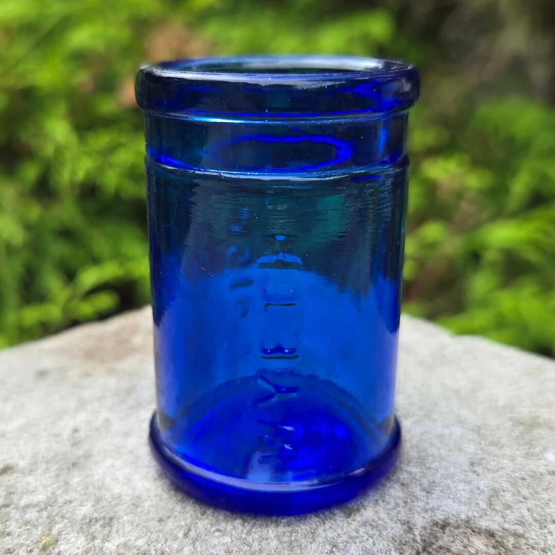 Antique Cork Top Cobalt Blue Poison Bottle Wyeth - Etsy
