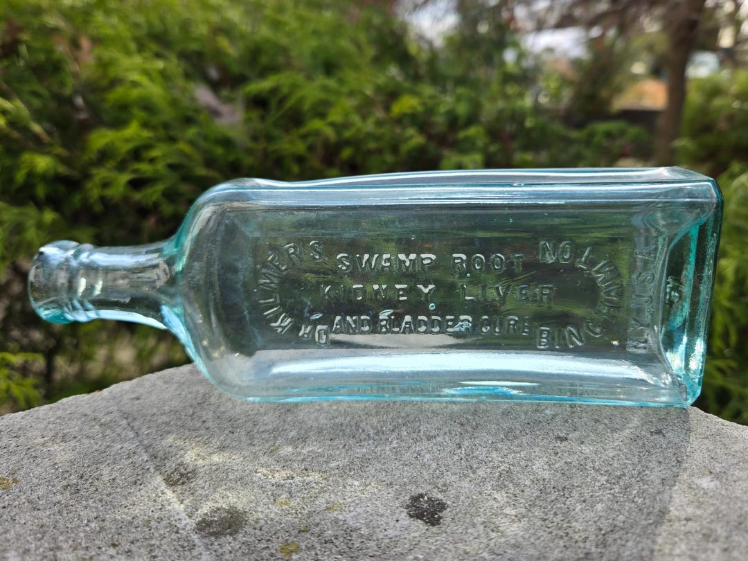 Antique Medicine Bottle Dr. Kilmer's Swamp Root Kidney Liver Bladder ...