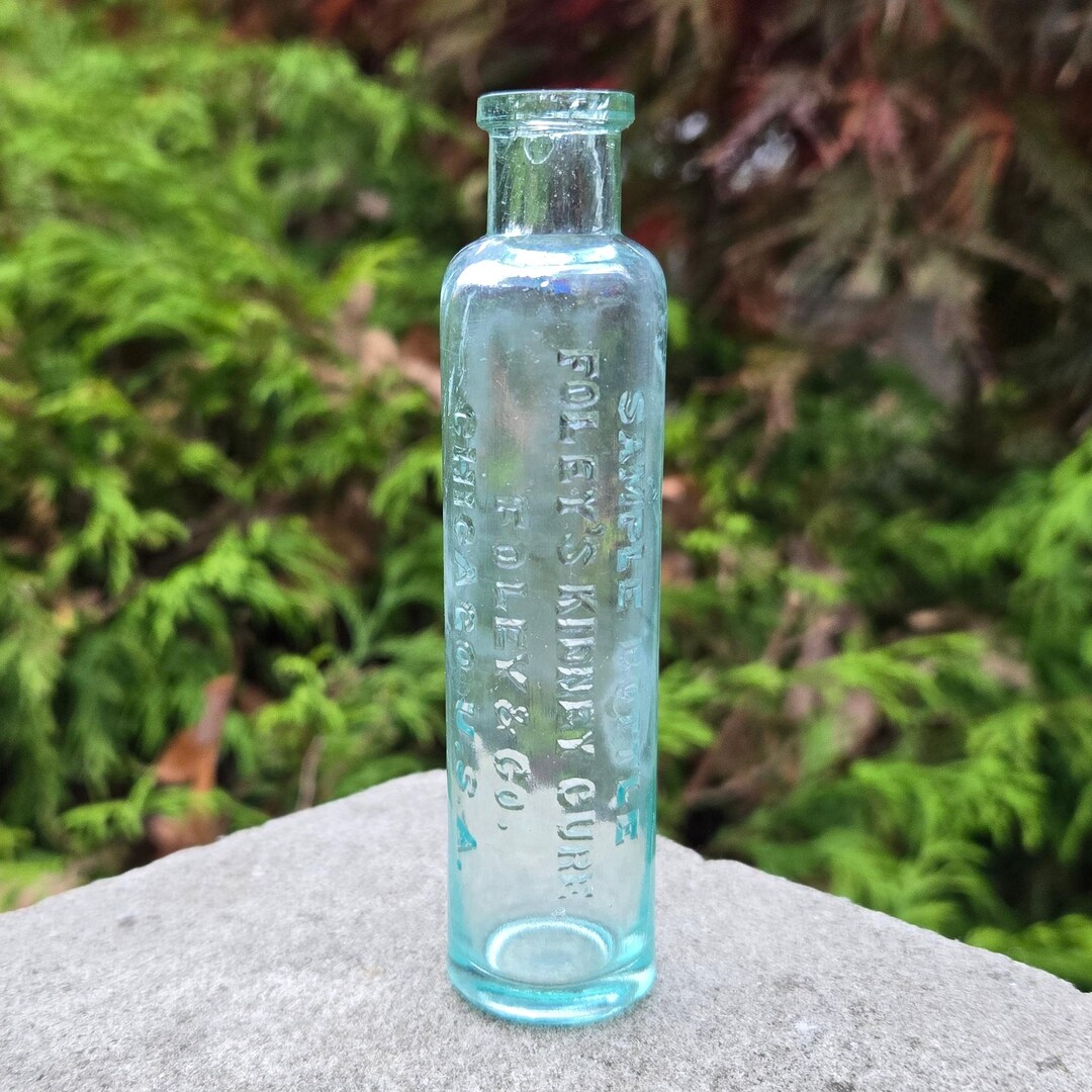 Antique Sample Size Medicine Bottle Foley's Kidney Cure Chicago - Etsy