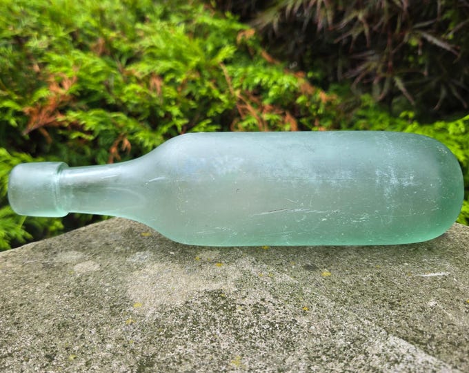 Antique 1800's Round Bottom Ginger Ale Bottle Found Clamming Sea Glass ...