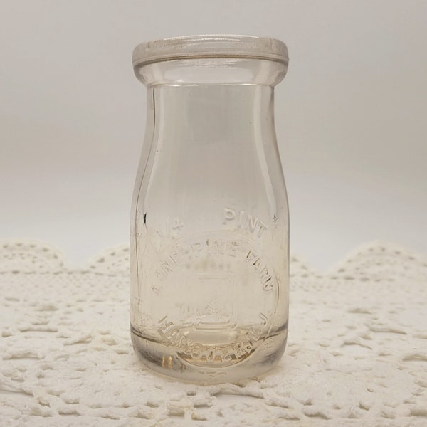 1 Pint Milk Bottle - Etsy