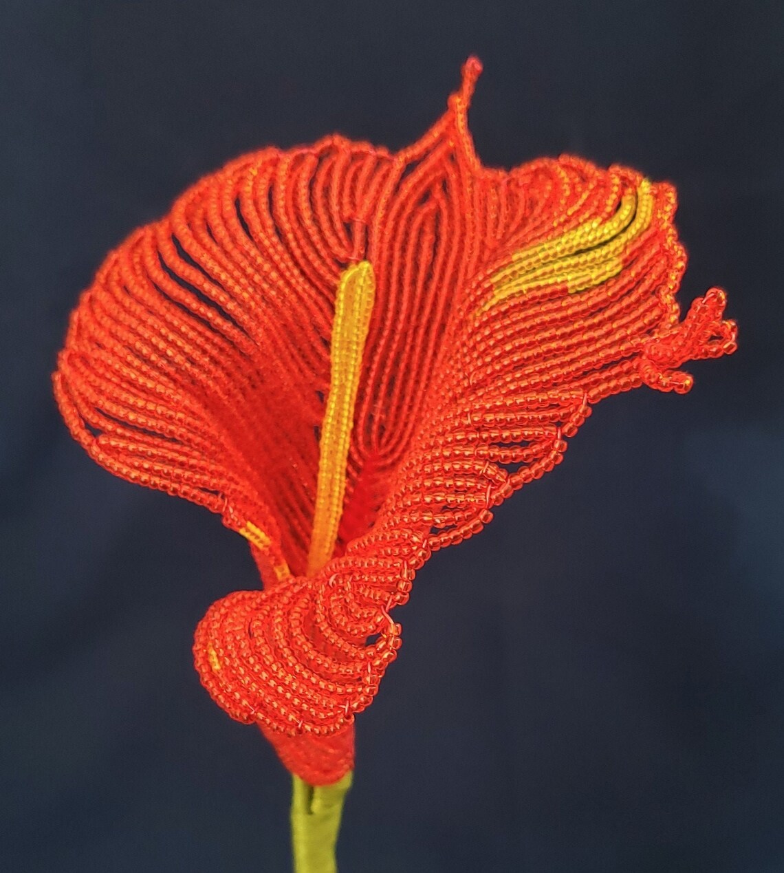 Calla Lily Bead Flower Pattern - Etsy