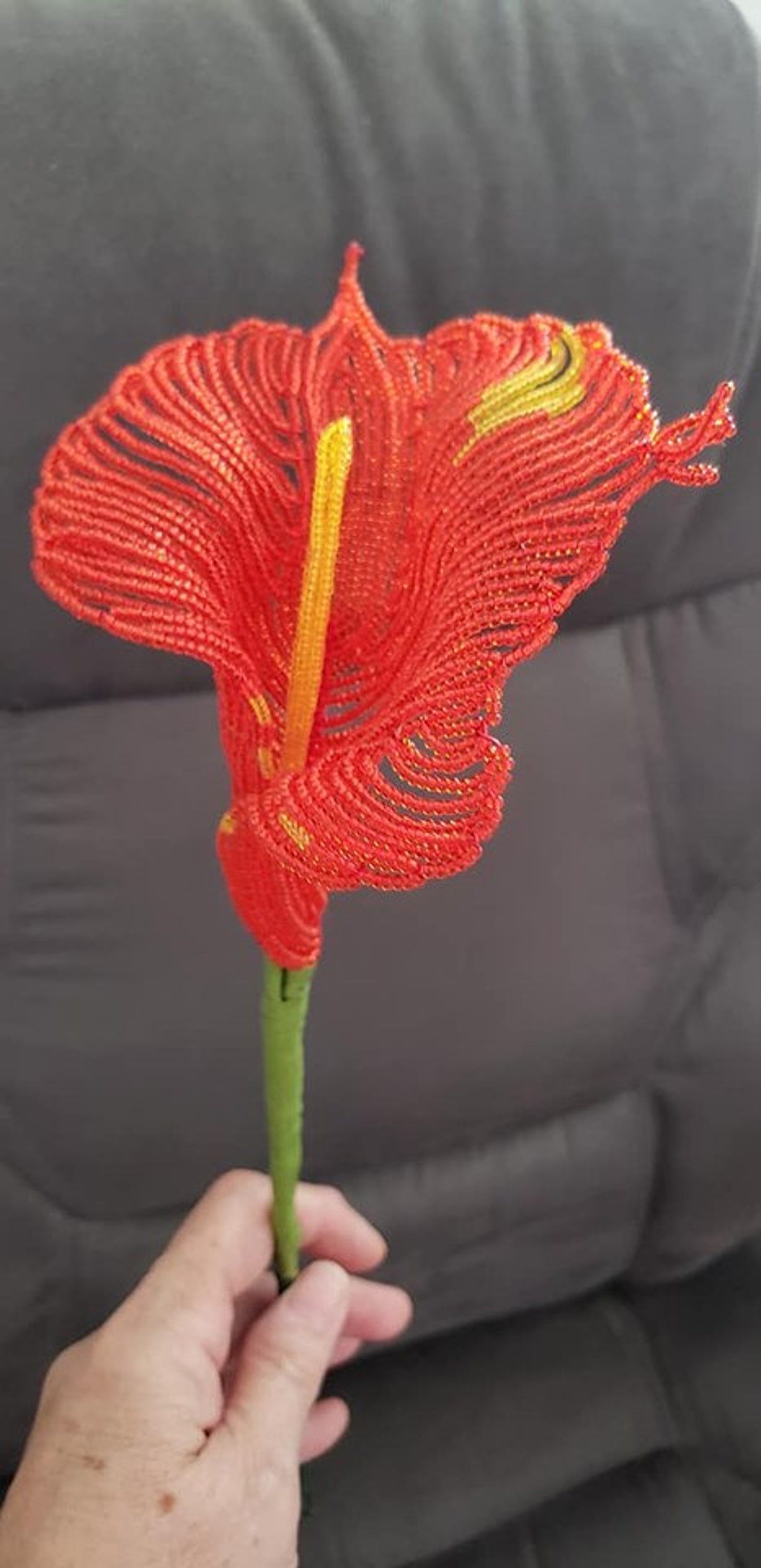 Calla Lily Bead Flower Pattern - Etsy