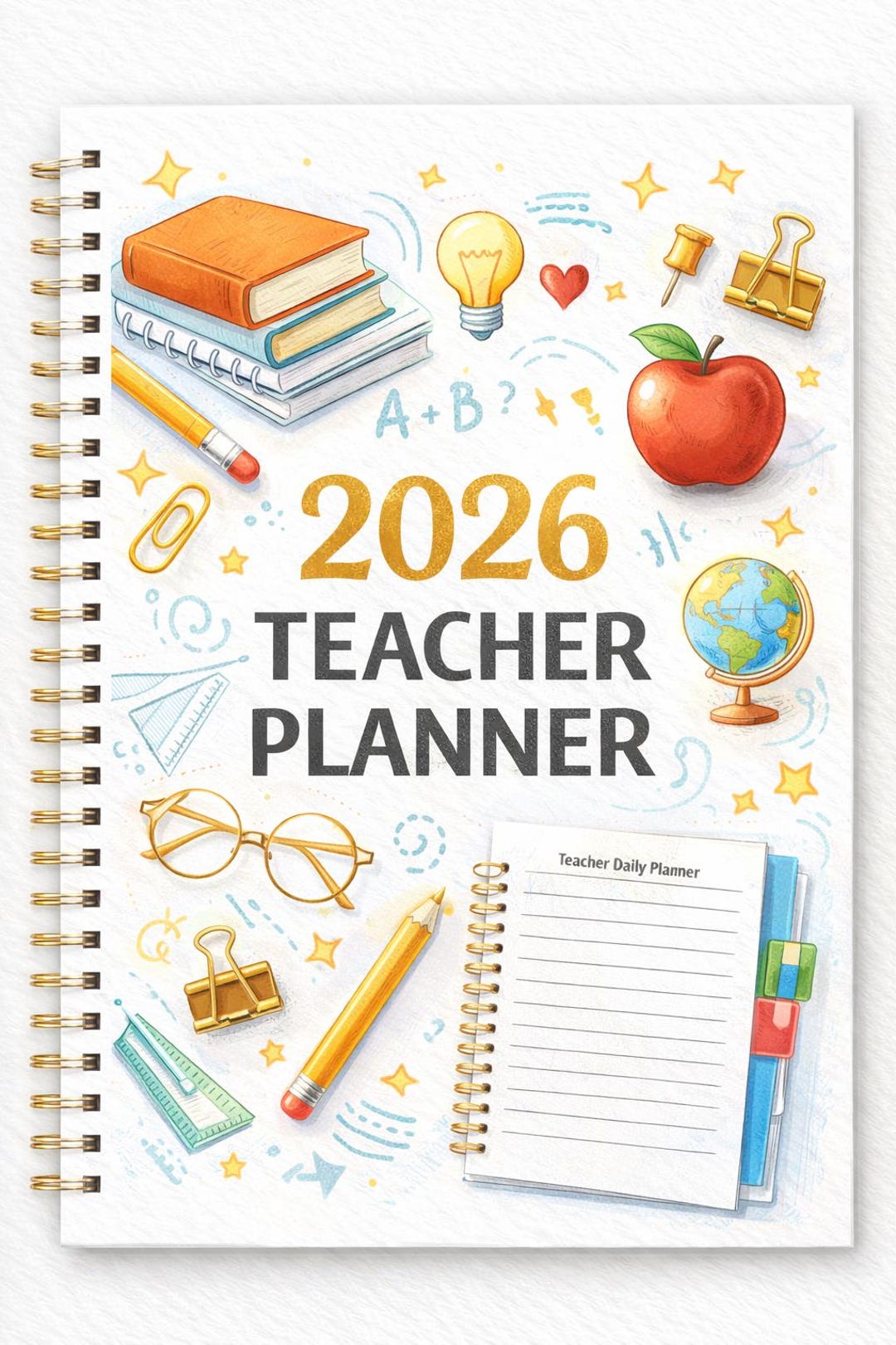 2026 Teacher Planner Bundle | Printable Lesson, Student, Grade Trackers ...