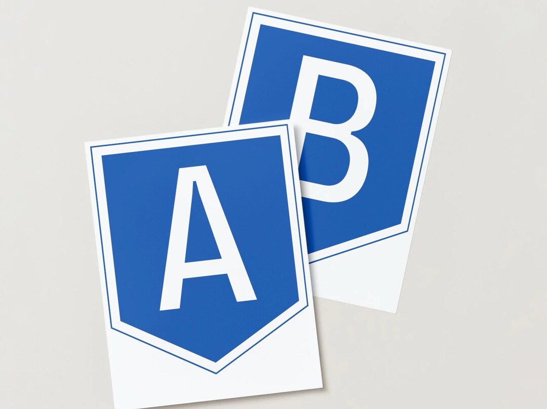 Printable Alphabet Banner Primary Colors for Bulletin Boards or Party ...